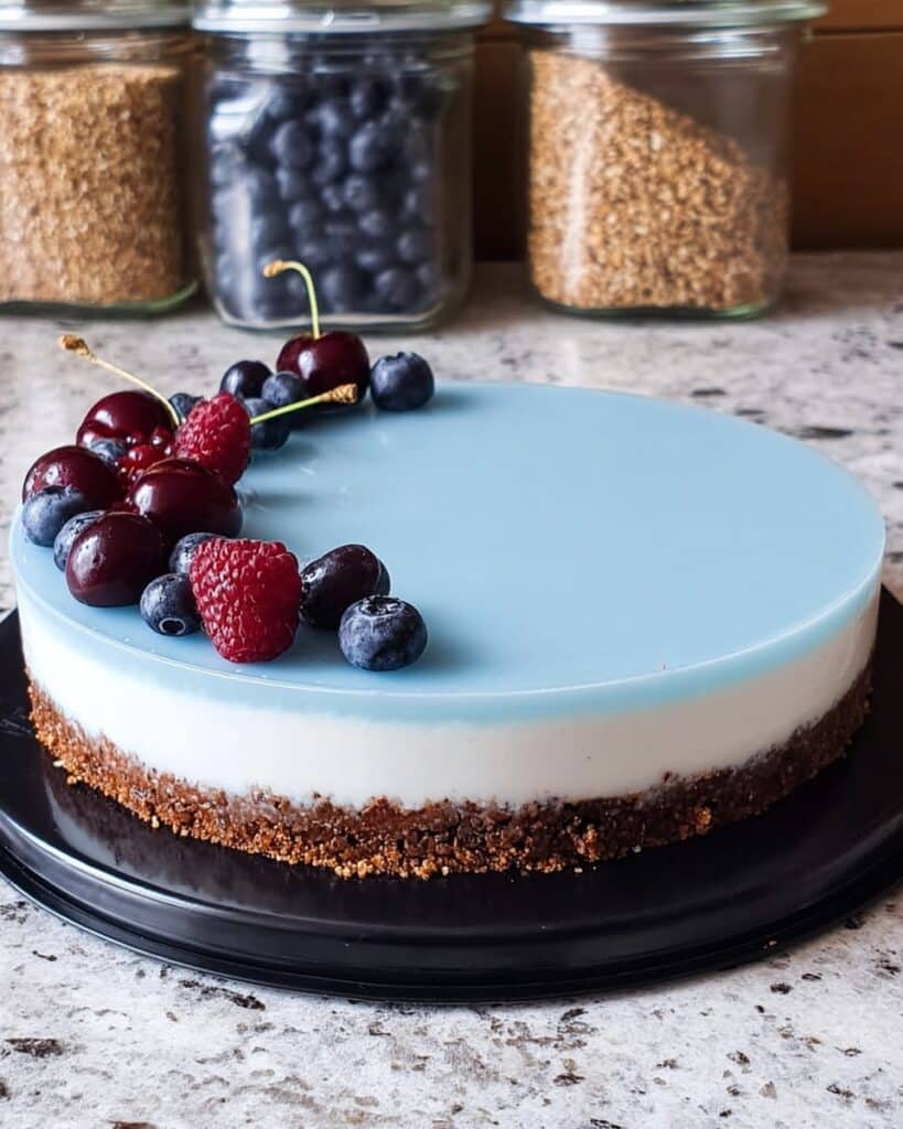 Vegan Blue Moon Lime Tart: Refreshing Dairy-Free Dessert